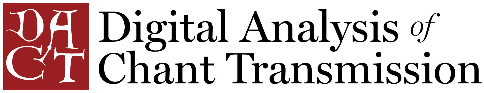 Digital Analysis of Chant Transmission (DACT)